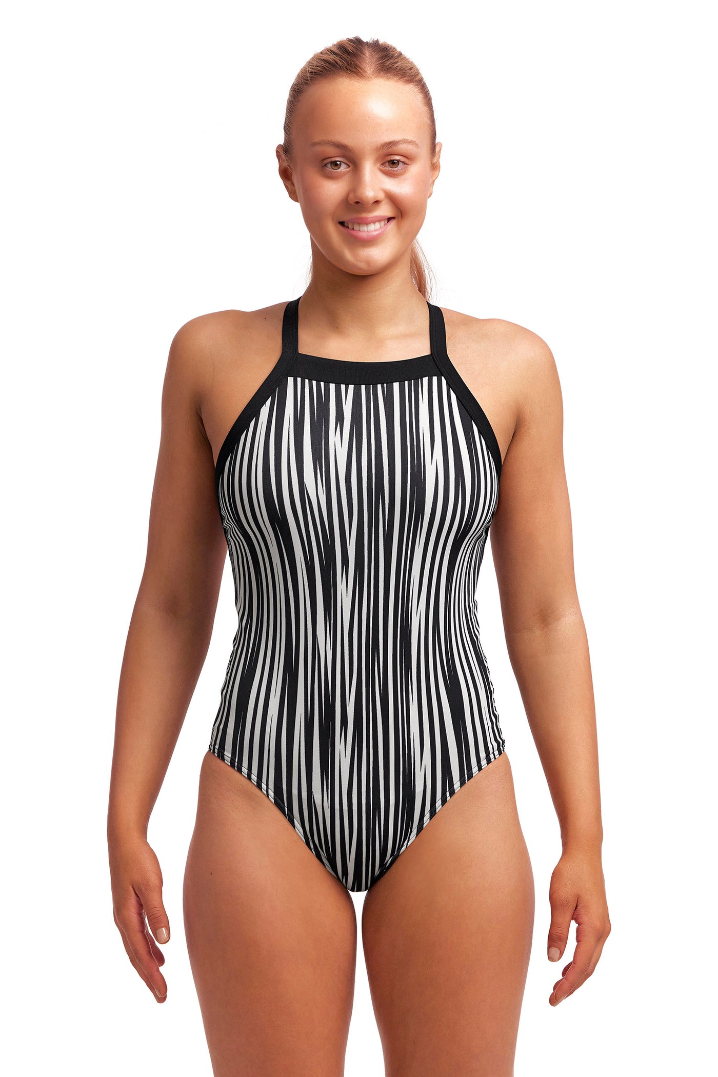 Stick Stack | Ladies Sky Hi One Piece – swimshop2u.com