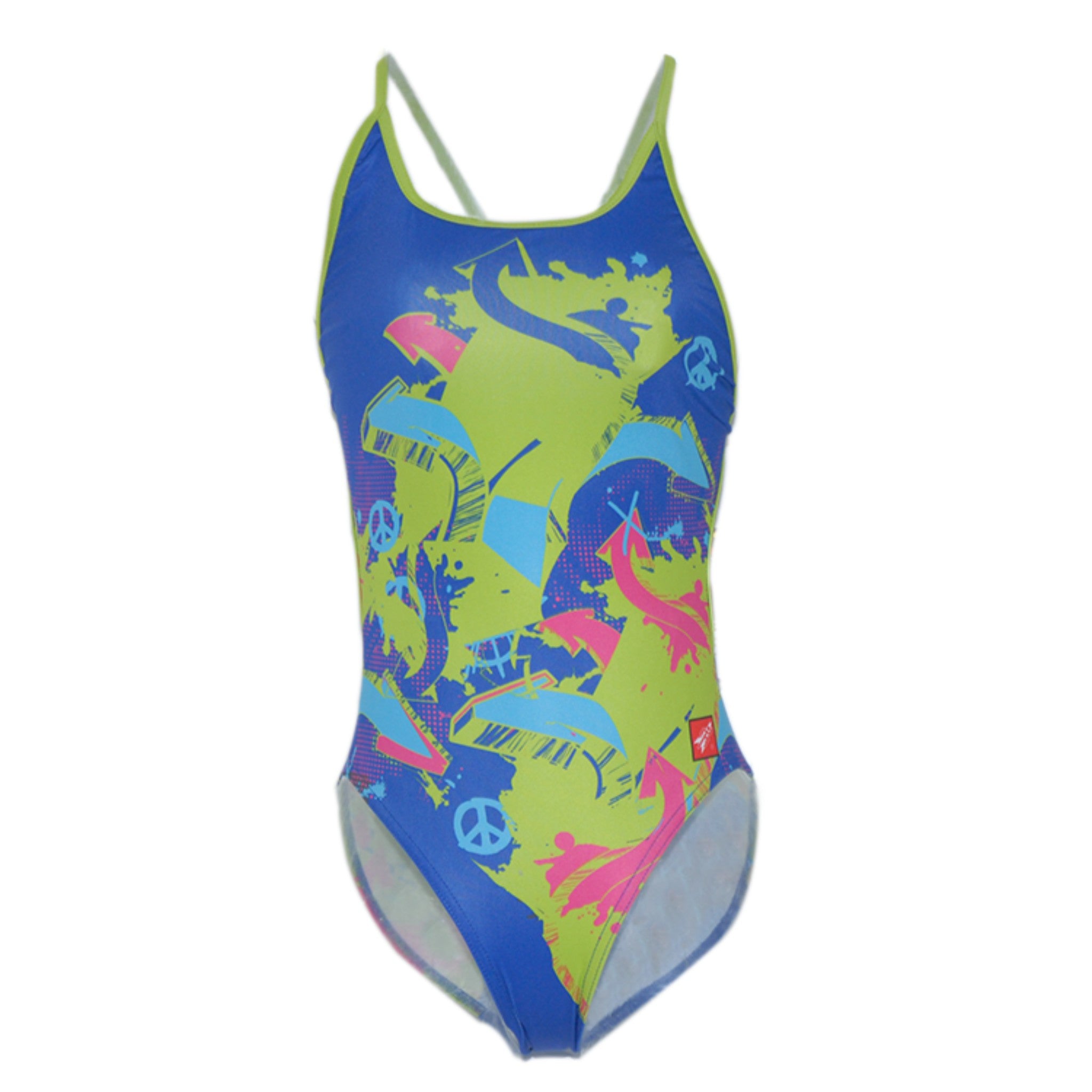 Peace | Girls Fun Swim Suit (Leisure) – swimshop2u.com